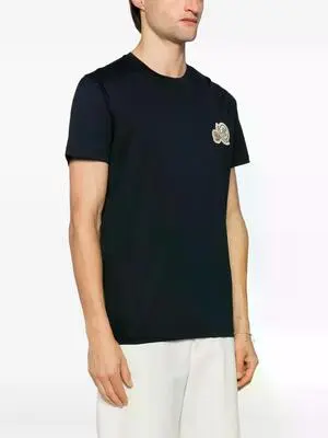 Moncler Double Logo-patch Cotton T-shirt