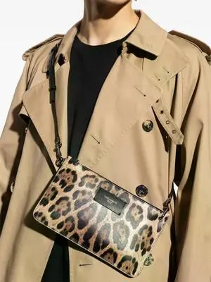 Dolce & Gabbana Leopard Print Clutch Bag