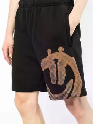MISBHV Monogram Smiley Track Shorts