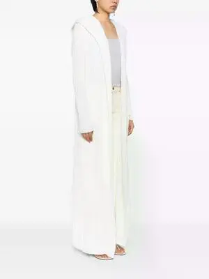 TEDDY CASHMERE Amalfi Cardigan-coat In Cashmere - Neutrals