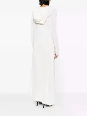 TEDDY CASHMERE Amalfi Cardigan-coat In Cashmere - Neutrals