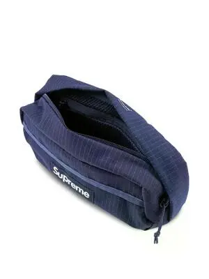 Supreme Box-logo Ripstop Waist Bag - Blue