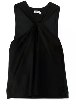 Simkhai Twisted Detail Sleeveless Top
