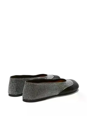 JW Anderson Crystal-embellished Ballerina Flats