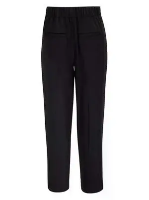 Vince High-waisted Tapered-leg Trousers
