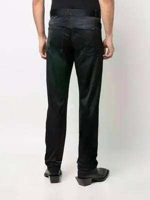 DIESEL® Slim-cut Trousers With Embroidered Logo