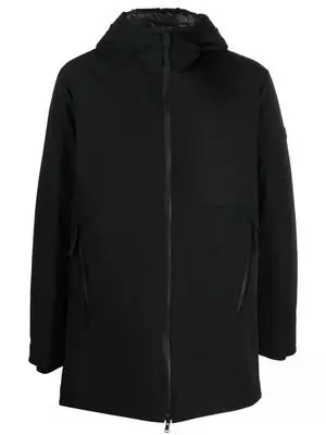 Peuterey Hooded Coat - Black
