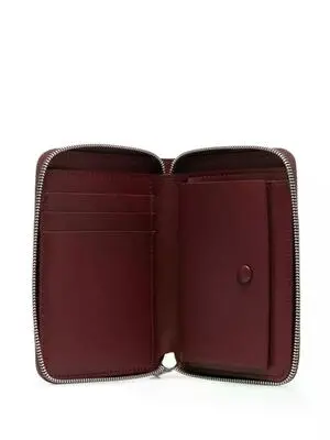 JIL SANDER Zip-around Leather Wallet