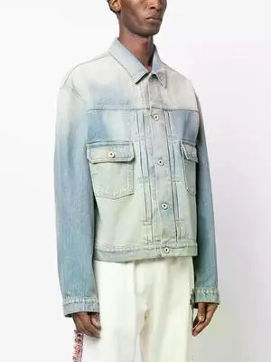 Kenzo Faded Denim Trucker Jacket