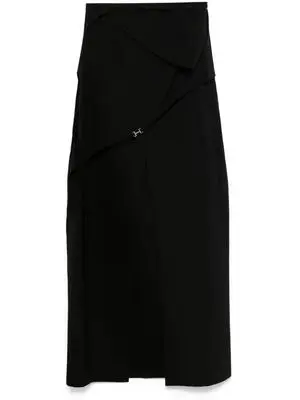 HELIOT EMIL Strap Detail Maxi Skirt