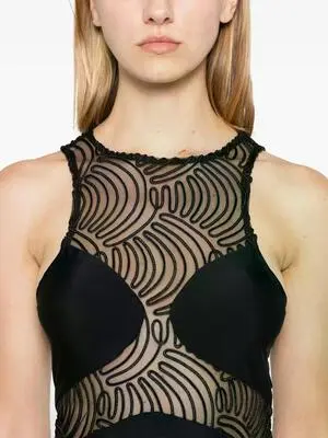 ROTATE BY BIRGER CHRISTENSEN Recycled Polyamide Blend Stretch Mini Dress