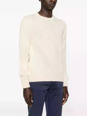 Canali Crew Neck Cotton Jumper