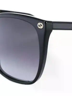 Gucci Oversize Gradient Square Sunglasses