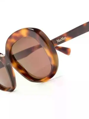 Max Mara Edna Oversize-frame Sunglasses