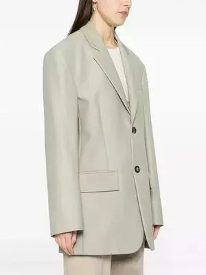 Gauchère Single-breasted Twill Blazer