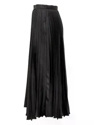 JIL SANDER Pleated Midi Skirt - Black