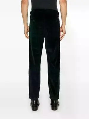Jacob Cohen Henry Trousers Navy Cotton Blend Corduroy - Blue