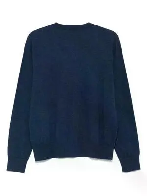 Dsquared2 Crew Neck Sweater With Appliqué Logo