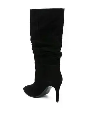 VIA ROMA 15 V-plaque Mid-calf Stiletto Boots