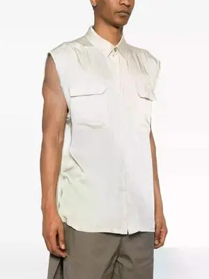 Rick Owens Jumbo Shirt - Neutrals