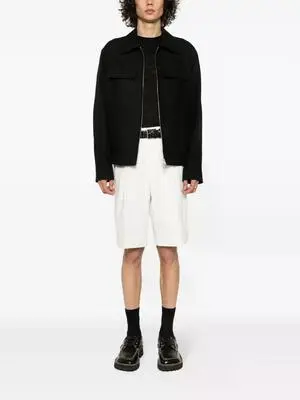 CRUCIANI Crew-neck Linen T-shirt