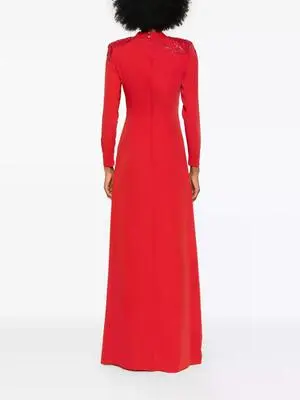 CRISTALLINI Nemesis Maxi Dress - Red