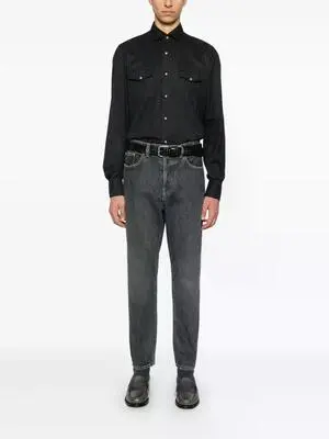 Eleventy Tapered Leg Jeans