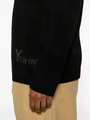 Y’s Intarsia-knit Logo Sweater