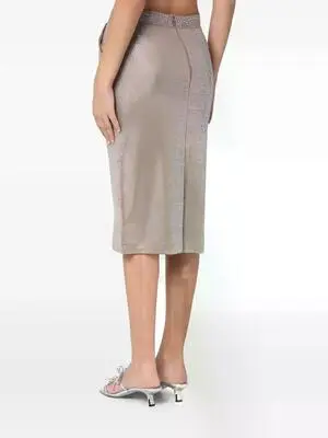 Giuseppe Di Morabito Sequin-embellished Pencil Midi Skirt