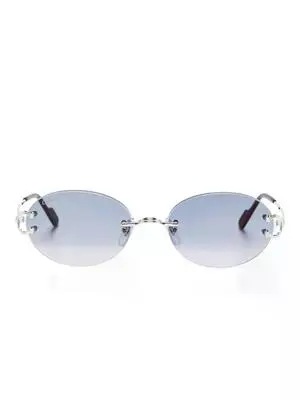 Cartier Rimless Sunglasses - Silver