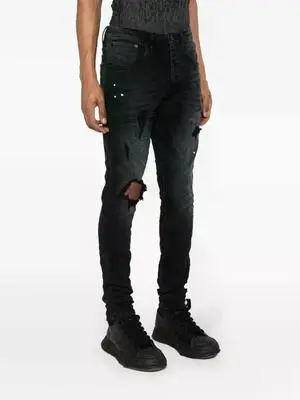 PURPLE BRAND Mid-rise Skinny Jeans