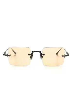 Matsuda Square Frame Sunglasses Silver