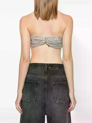 Giuseppe Di Morabito Crystal-embellished Bralette Top