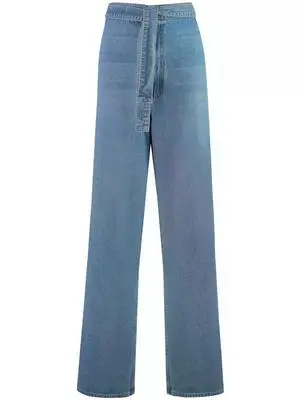 MOTHER Snacks! The Fold In Funnel Jeans