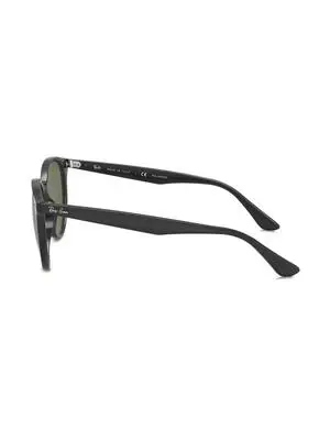 Ray-ban Rb4305 Round Frame Sunglasses - Black