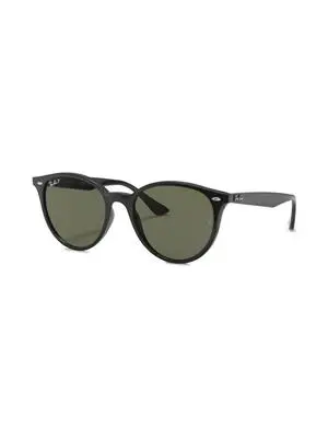 Ray-ban Rb4305 Round Frame Sunglasses - Black