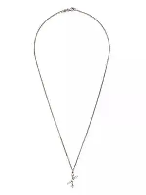 Emanuele Bicocchi Alphabet Pendant Necklace