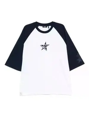FIVE CM Embroidered T-shirt - Blue