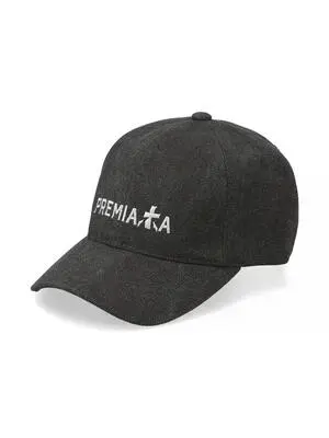Premiata Logo-embroidered Baseball Cap - Black