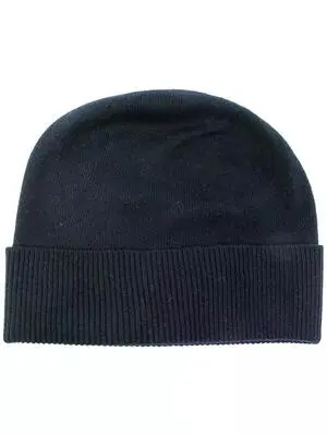Pringle Of Scotland Ribbed Knit Beanie