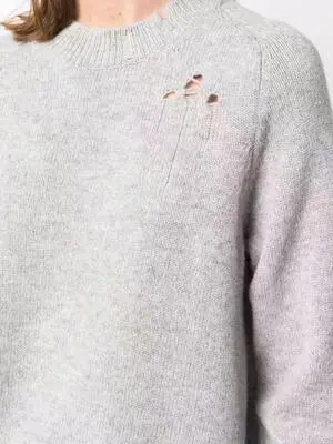 MAISON MARGIELA Distressed Side-slit Jumper