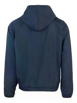 K-WAY Logo-patch Jacket - Blue