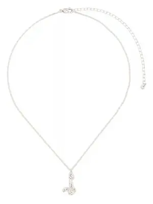 LOVENESS LEE J Alphabet Pendant Necklace - Silver