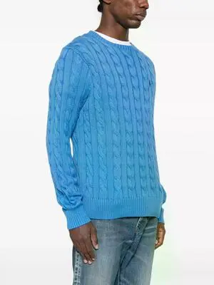 Polo Ralph Lauren Cable Knit Sweater - Blue