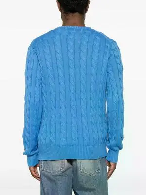 Polo Ralph Lauren Cable Knit Sweater - Blue
