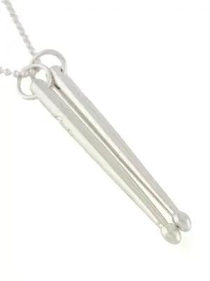 TRUE ROCKS Sterling Drumsticks Necklace