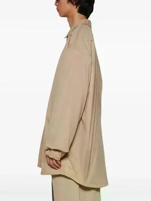 Fear Of God Logo-patch Zip-up Shirt Jacket