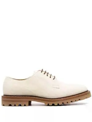 Brunello Cucinelli Lace-up Derby Shoes - Neutrals