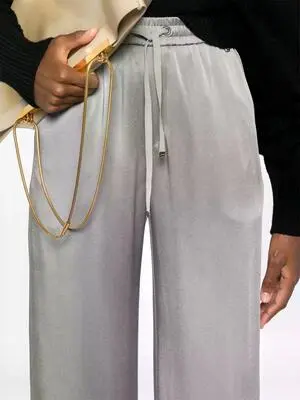 Herno Crepe Trousers - Grey