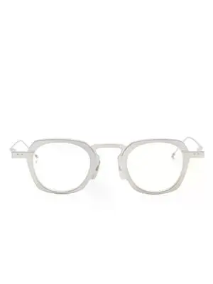 Thom Browne Round-frame Glasses - Silver